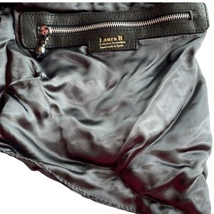 Laura B | Bags | Laura B Metal Mesh Pleated Horn Purse Never Used In ...